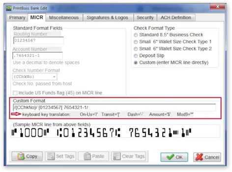 Smart Checks | PrintBoss